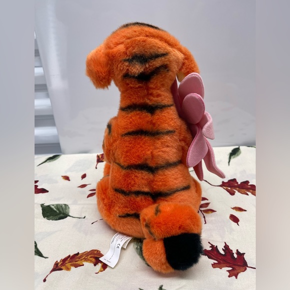 Disney | Toys | Disney Tigger Plush With Flower | Poshmark